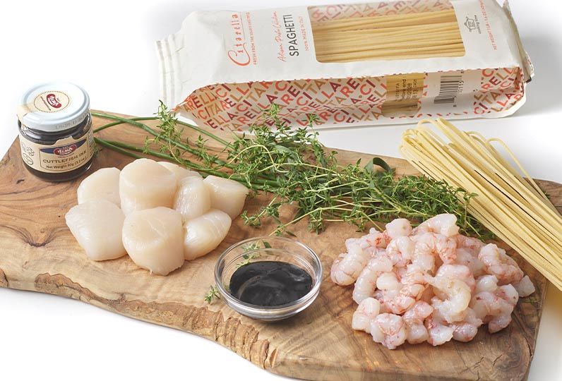 Recipe Kit for 2: Joe's Cuttlefish Ink Pasta