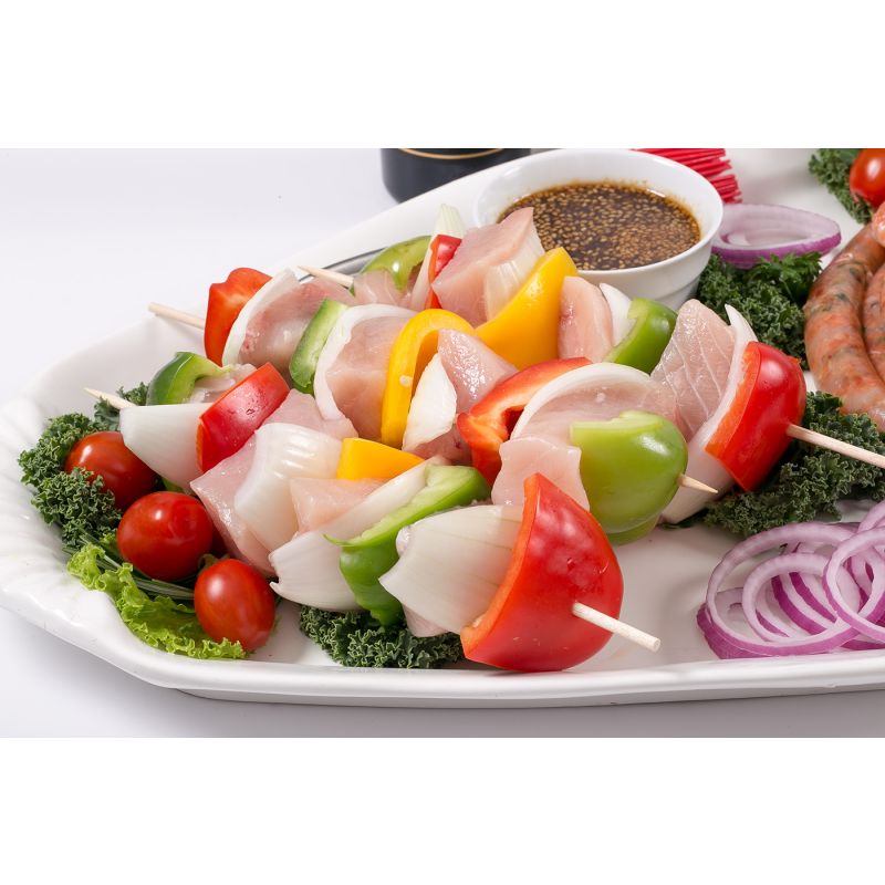 Marinated Swordfish Kebabs | Citarella